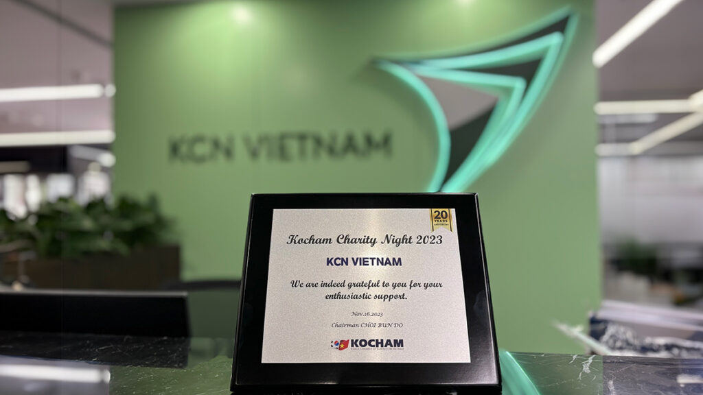 KCN VIETNAM PROUDLY EXTENDS ITS COMMITMENT TO CSR ACTIVITIES
