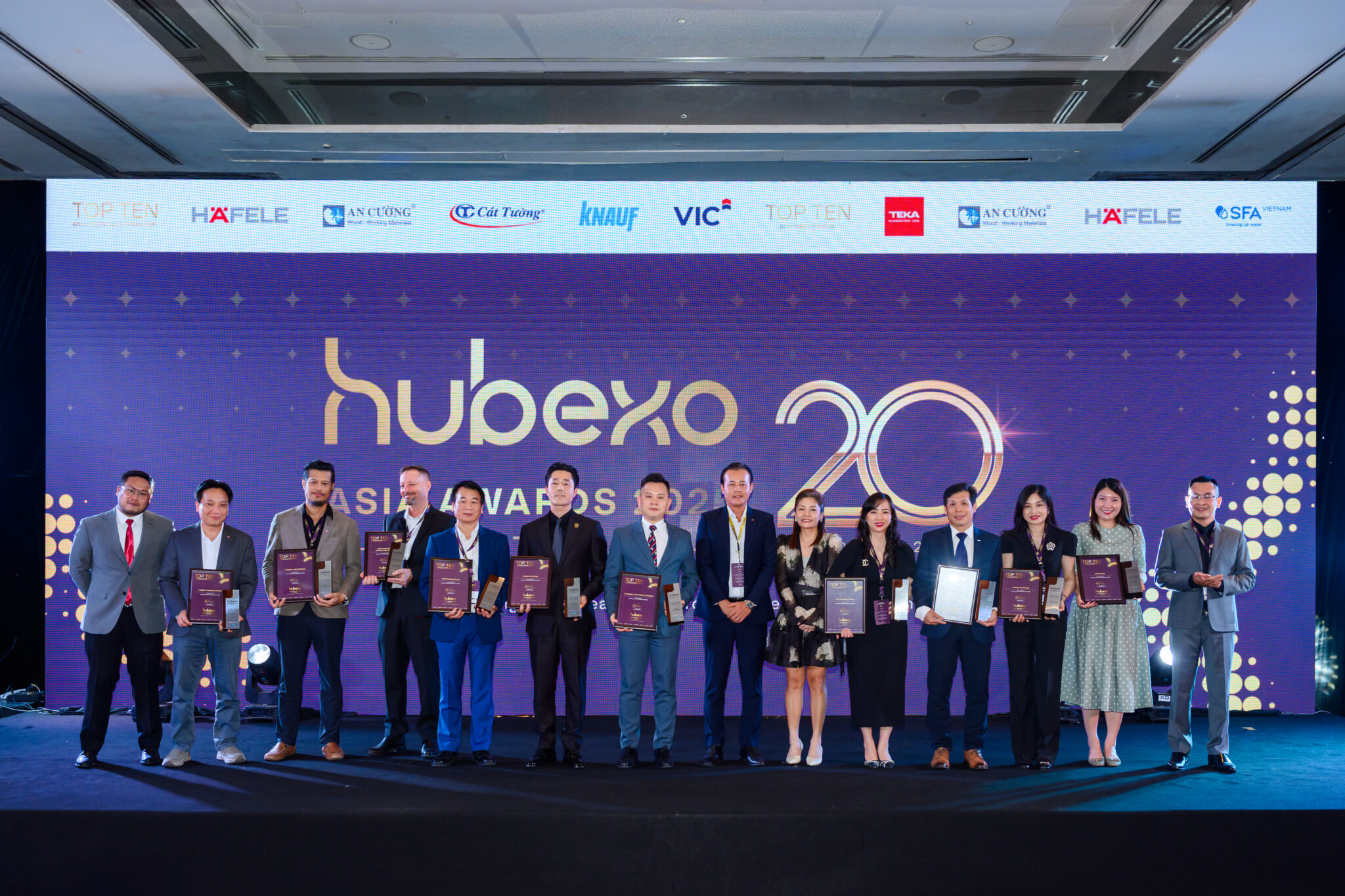 KCN VIETNAM: HONORED AS TOP 10 DEVELOPERS AT HUBEXO ASIA AWARDS 2025